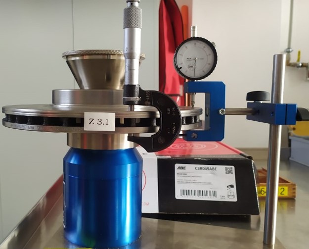 The first part of operational tests of ABE PERFORMANCE brakes - ABE