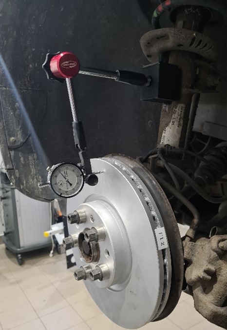 The first part of operational tests of ABE PERFORMANCE brakes - ABE