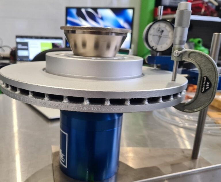 The first part of operational tests of ABE PERFORMANCE brakes - ABE